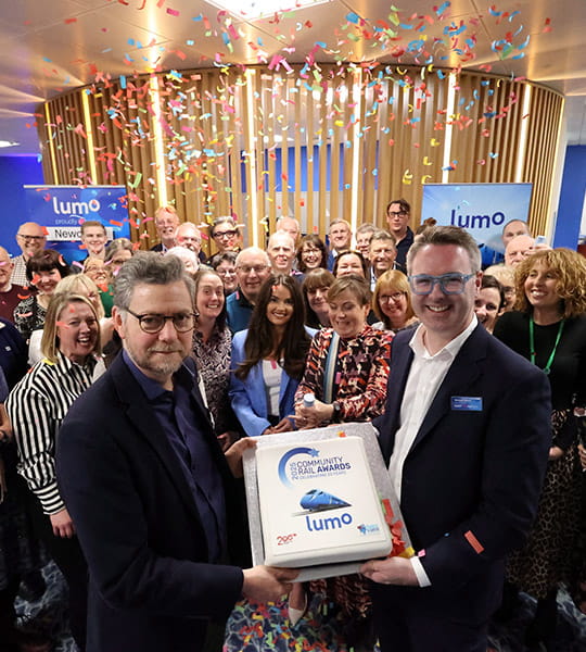 Lumo Welcomes Rail Network Partners Before Awards | Lumo